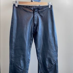 Mambo | Pants & Jumpsuits | Vintage Mambo Leather Pants Size 2 | Poshmark